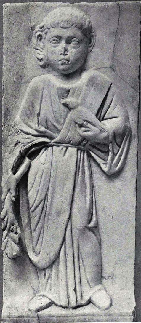 Roman children with a Horus lock – notes – Colors and Stones
