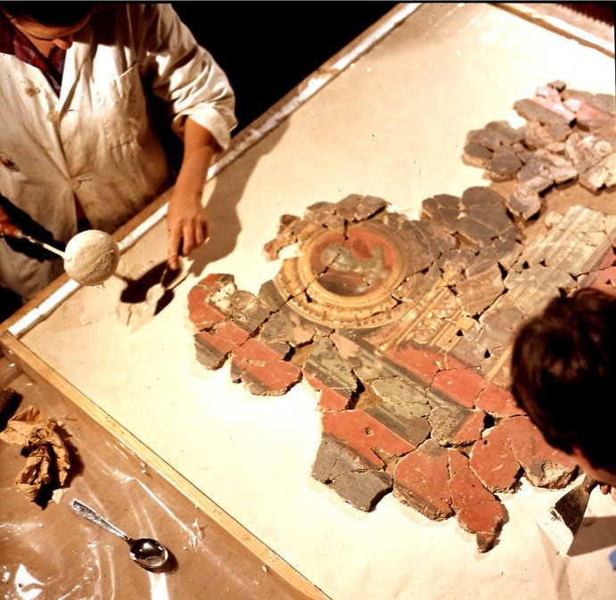 Roman period wall paintings – overview from the database of Alix Barbet ...
