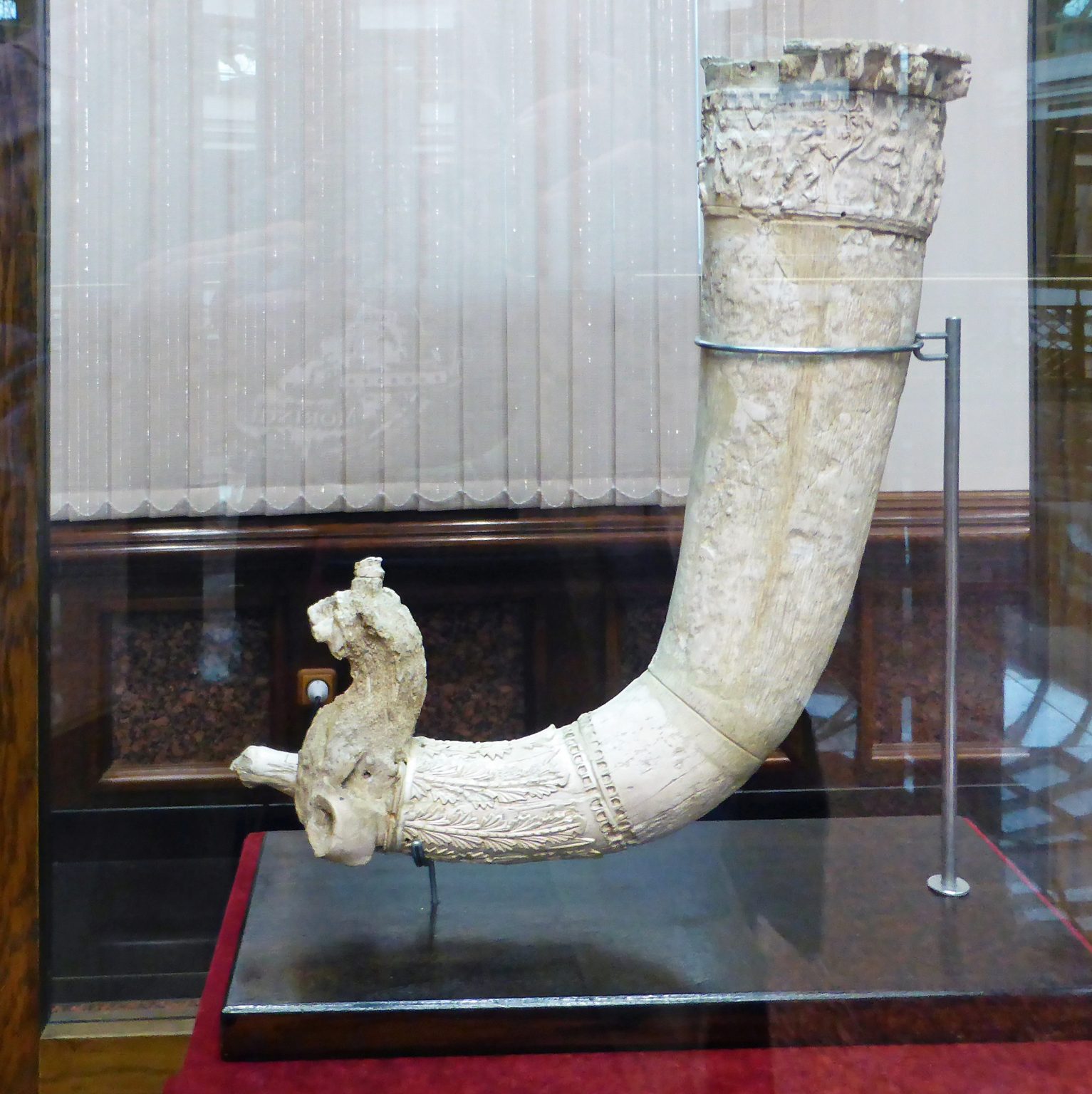 Parthian ivory rhytons from Old Nisa, 3rd – 2nd C BCE – Colors and Stones