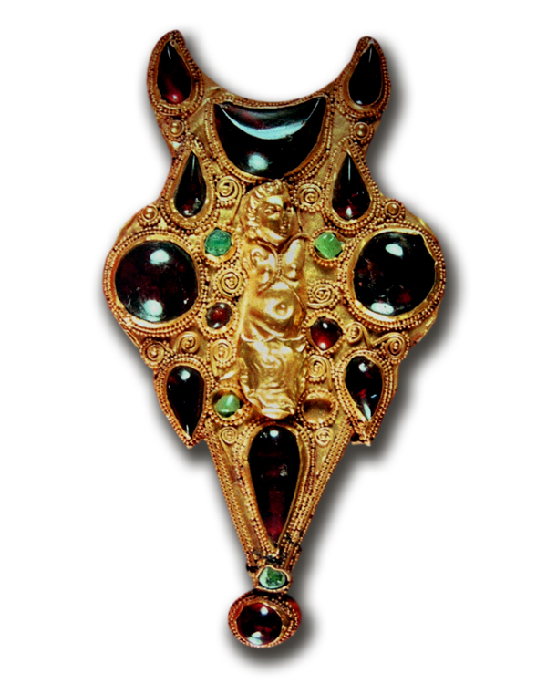 Brooch from Hama, Roman time Syria [Damascus Museum, 2854/5937] [d/b ...