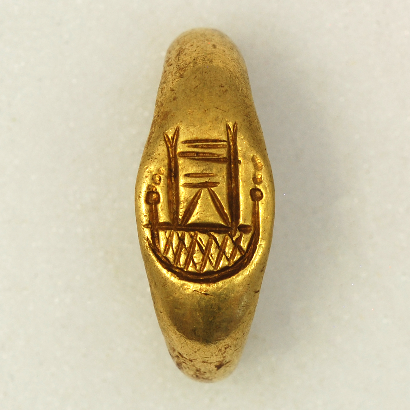 Aphrodite from Paphos, sanctuary on rings and coins – Colors and Stones