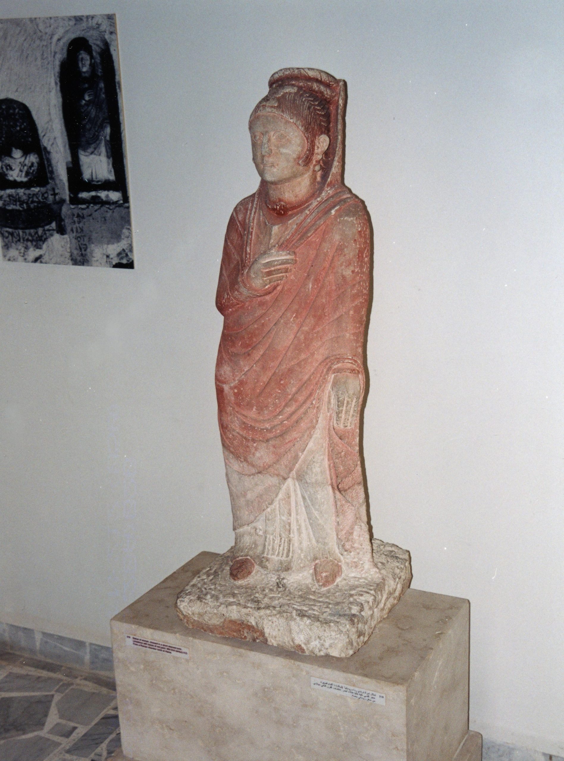 Statue of a woman, Roman time Syria [d/b] – Colors and Stones