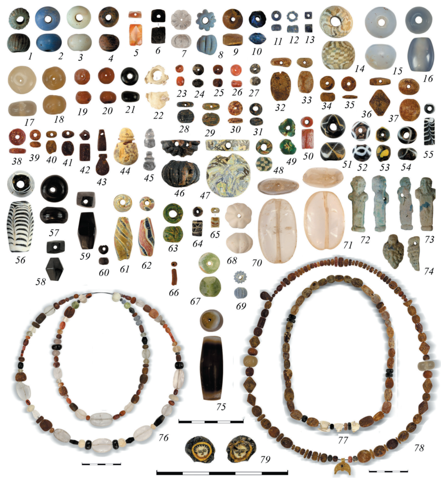 Roman time female burials Frontovoe 3, Crimea – Colors and Stones