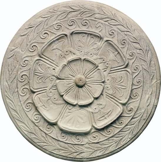 Rosette patterns on vessels – Colors and Stones