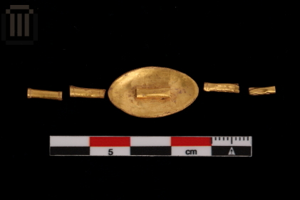Gold clasp [agrafa], 3rd-2nd century BCE, Mesambria, Bulgaria [d/b ...