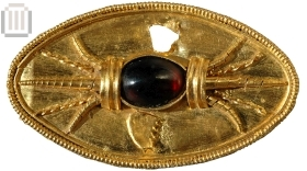 Gold clasp [agrafa], 3rd-2nd century BCE, Mesambria, Bulgaria [d/b ...